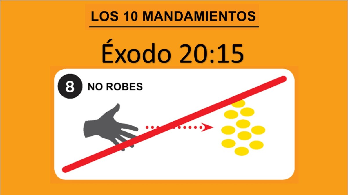 No Robes El Mandamiento Los 10 Mandamientos En La Biblia: